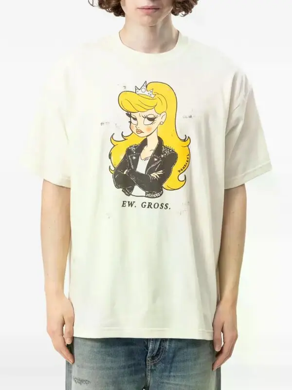 DOMREBEL Eyeroll Graphic-print T-shirt