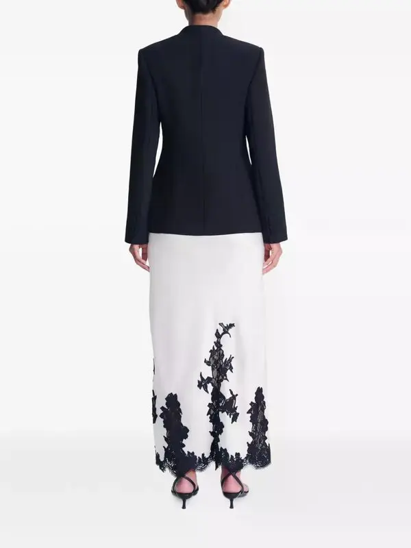 Simkhai Hagar Lace-trim Gown - Black