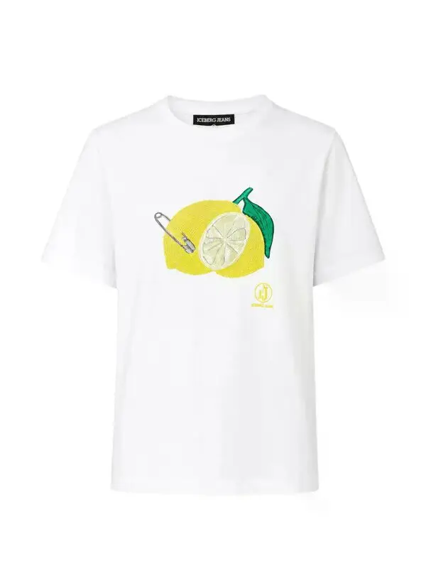 Iceberg Lemon-print T-shirt