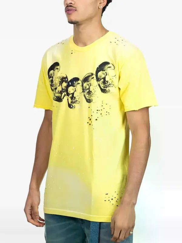 DOMREBEL Amigos Paint-splatter T-shirt
