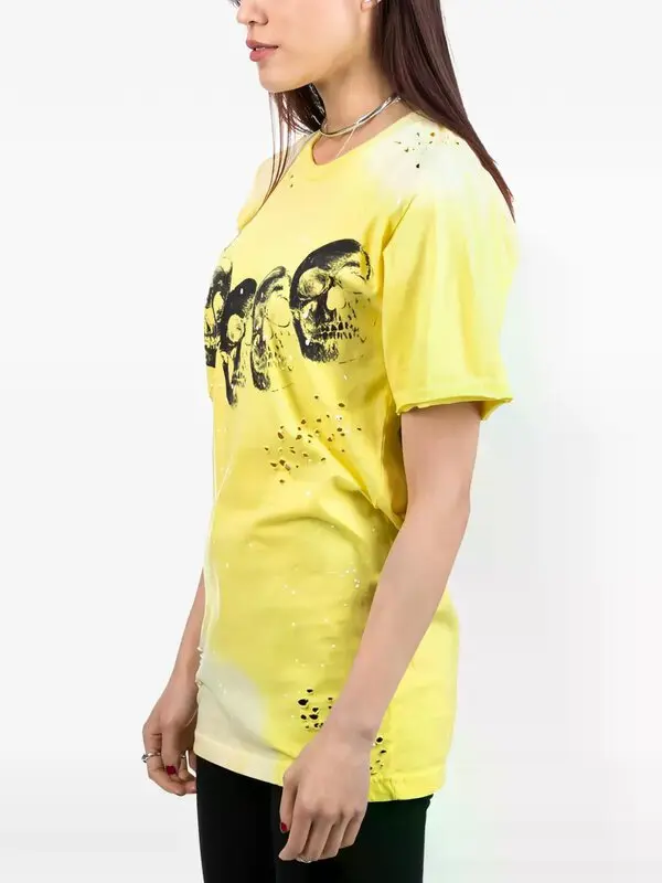 DOMREBEL Amigos Paint-splatter T-shirt