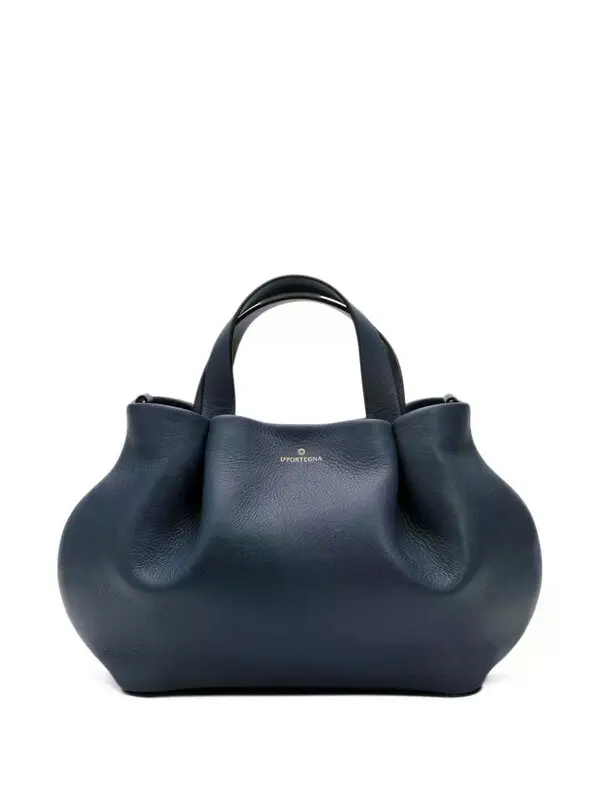 LA PORTEGNA Isabela Leather Tote Bag