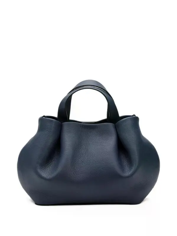 LA PORTEGNA Isabela Leather Tote Bag