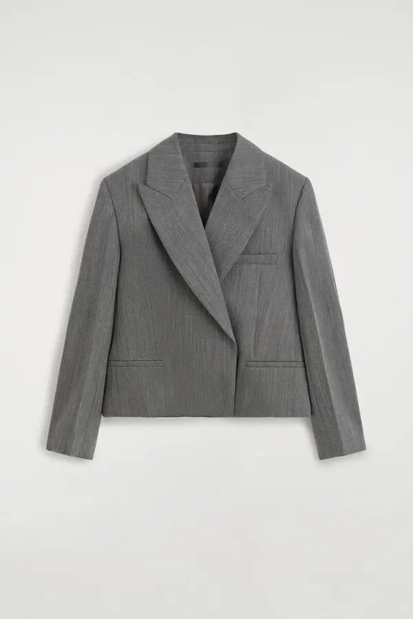 Cos Exaggerated Wool Blazer