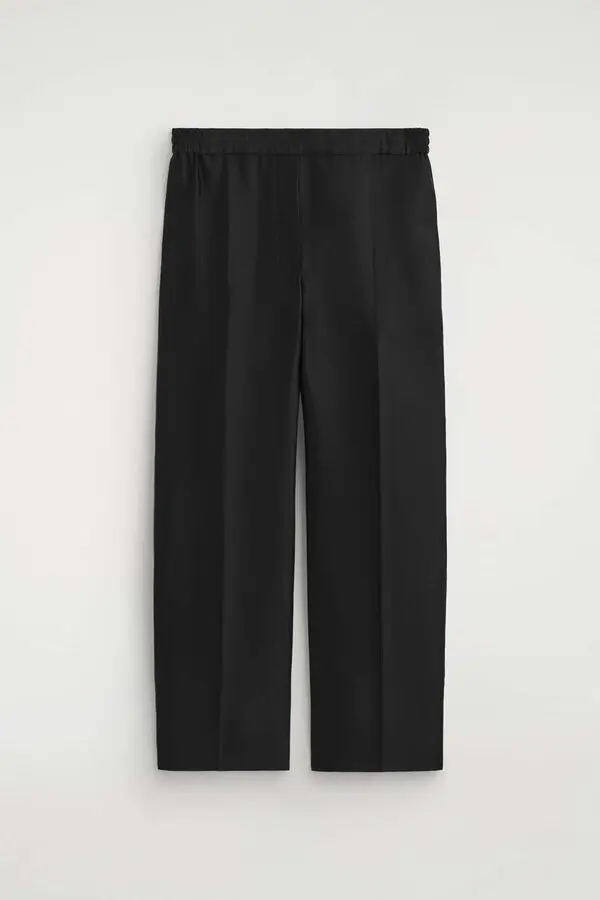 Cos Tailored Silk Straight-leg Pants