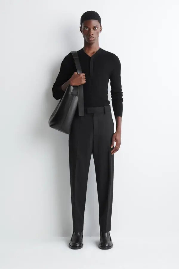 Cos Wool Regular-fit Tapered Pants