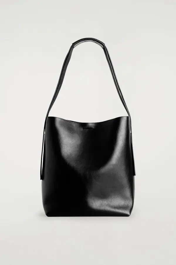 Cos Minimal Tote Bag Leather