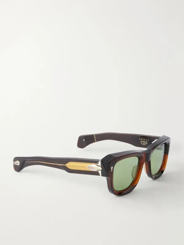 JACQUES MARIE MAGE Conrad D-frame Acetate Sunglasses