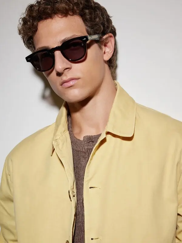JACQUES MARIE MAGE Wahkan D-frame Acetate Sunglasses