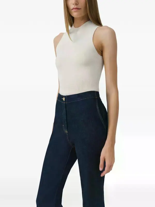 Simkhai Tatyana Boucle-knit Tank Top