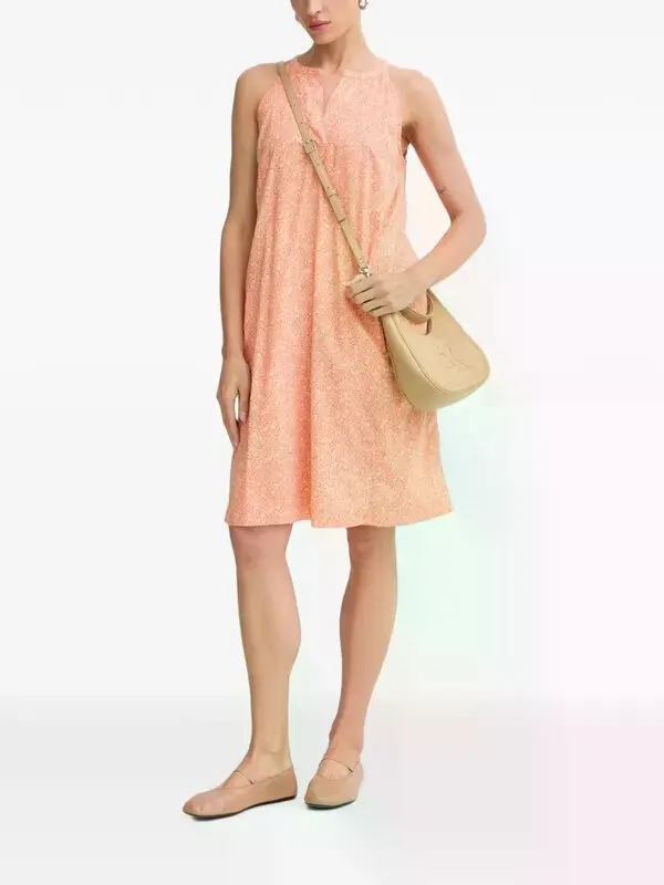 Marc O'polo Butterfly-print Sleeveless Shift Mini Dress