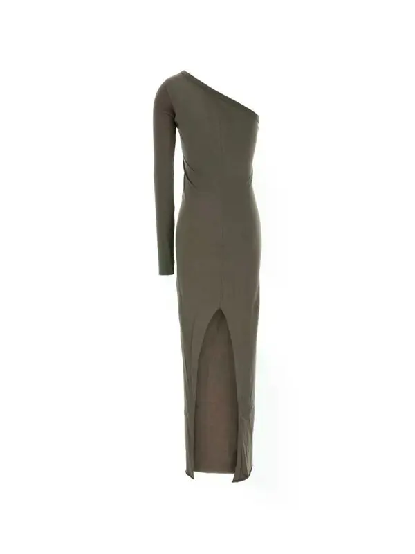 Rick Owens Ziggy One-shoulder Maxi Dress