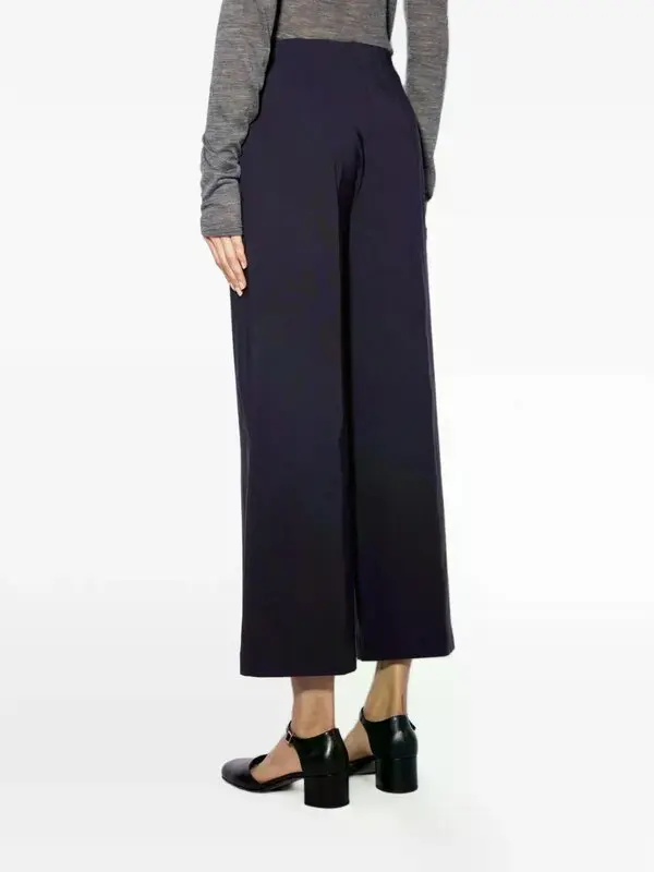 Liviana Conti Cropped Wide-leg Trousers