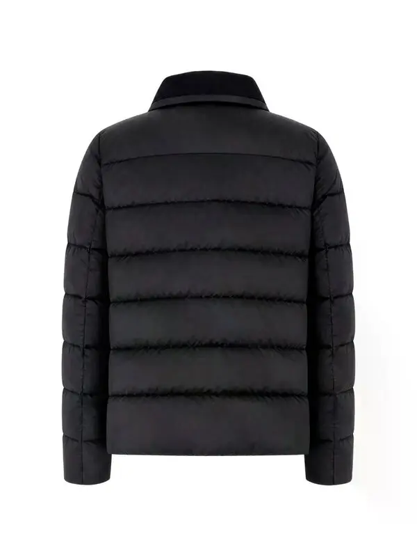MOORER Argentea Quilted Puffer Jacket - Blue