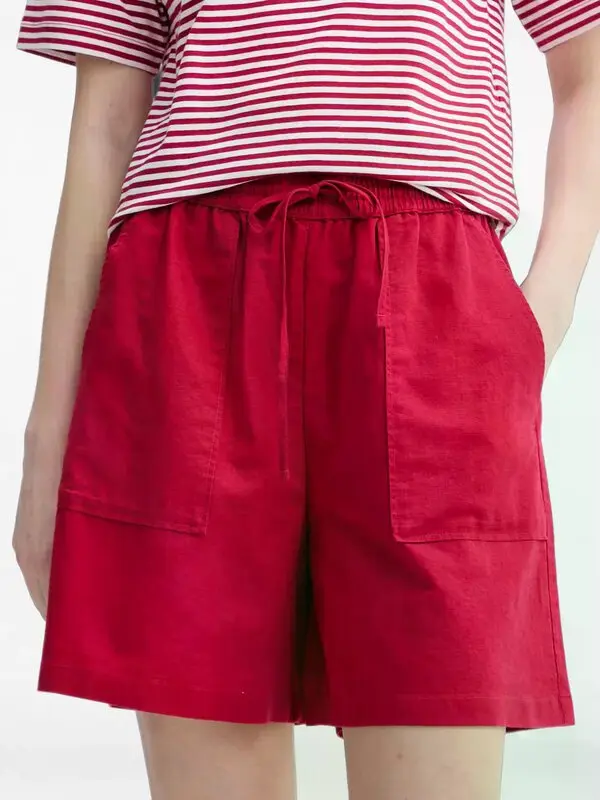 Marc O'polo Drawstring Patch-pocket Shorts