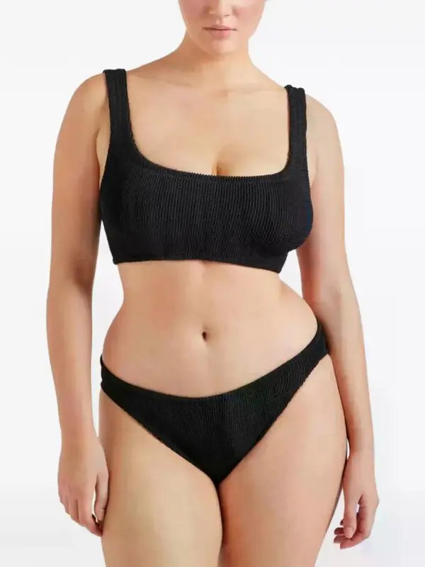 Hunza G Xandra Crinkled Bikini - Black