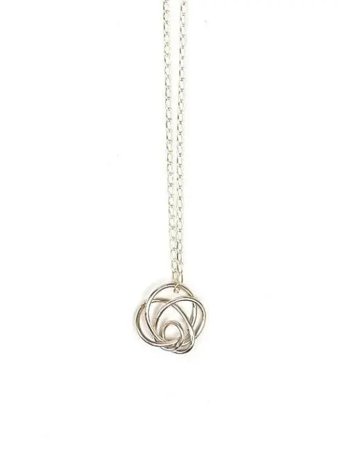 FAIR ANITA Beautiful Mess Sterling Necklace - Silver