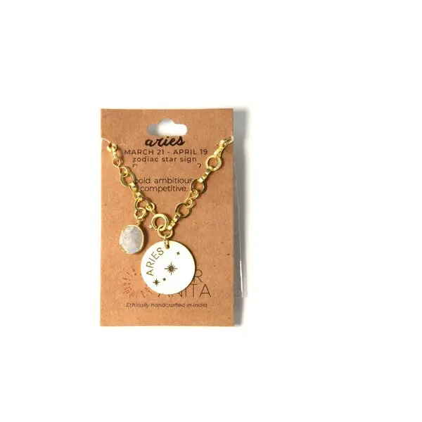 FAIR ANITA Zodiac Star Sign Necklacearies