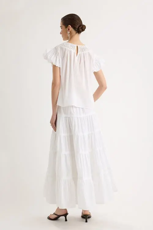 Merlette Marisol Top - White