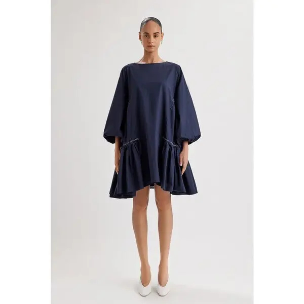 Merlette Byward Dress - Navy