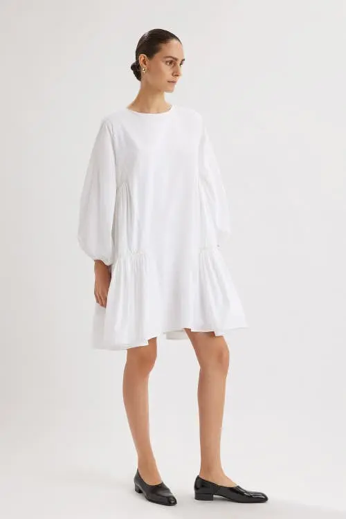 Merlette Byward Dress - White
