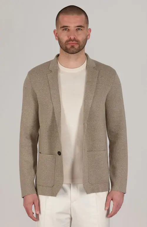 PAUL JAMES Lightweight Cotton Knitted Blazer