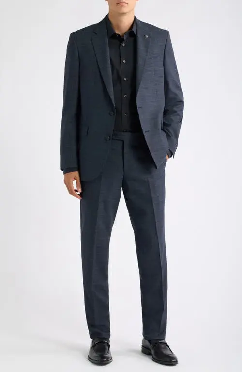 ALLSAINTS Ross Textured Wool Blend Suit