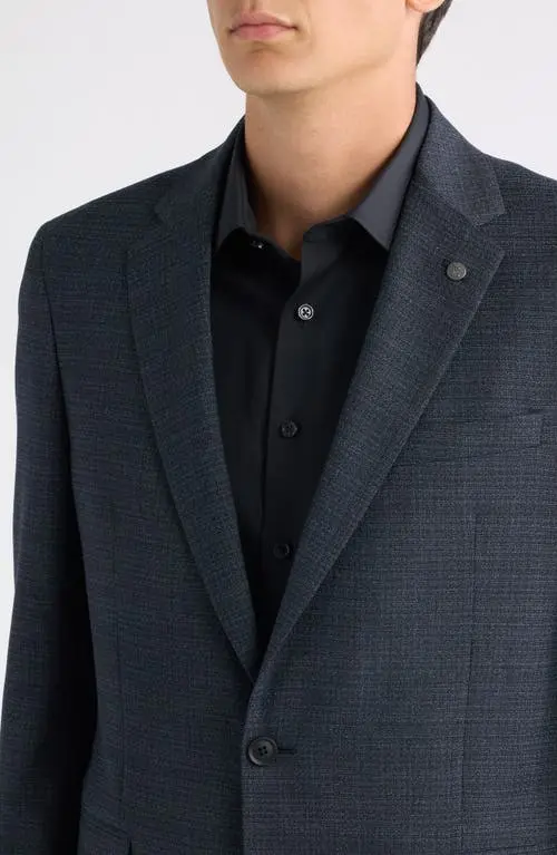 ALLSAINTS Ross Textured Wool Blend Suit