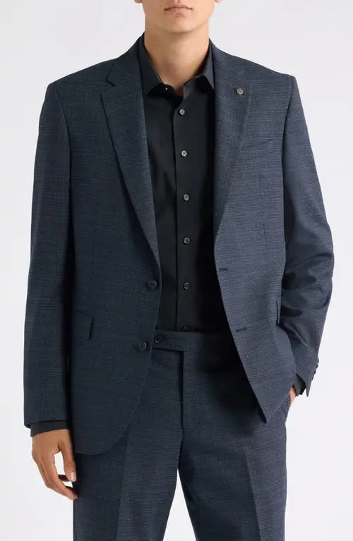 ALLSAINTS Ross Textured Wool Blend Suit