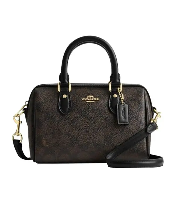 COACH Rowan 18 Classic Printed Crossbody Bag