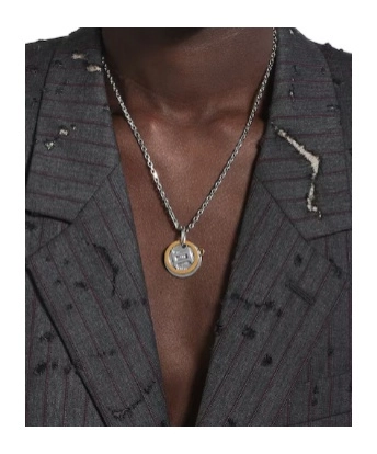 Balenciaga Horoscope Gemini Necklace