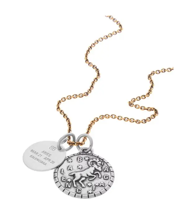 Balenciaga Horoscope Aries Necklace