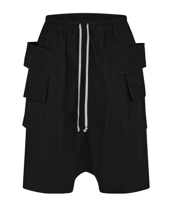 Rick Owens Drawstring Athletic Shorts - Black