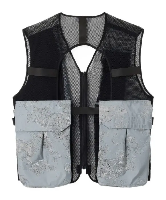 Stone Island Vest With Multiple Pockets And Utility Loops