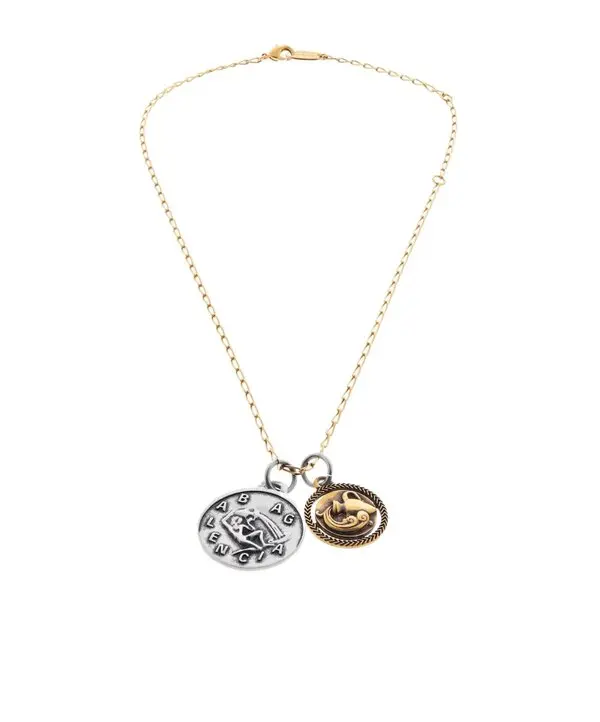 Balenciaga Horoscope Aquarius Necklace