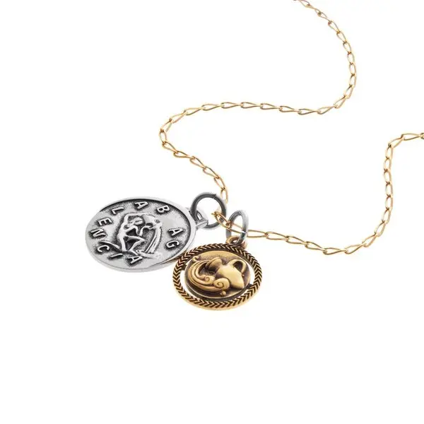 Balenciaga Horoscope Aquarius Necklace