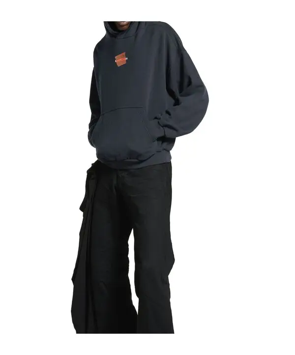 Balenciaga Taped Logo Medium-fit Hoodie