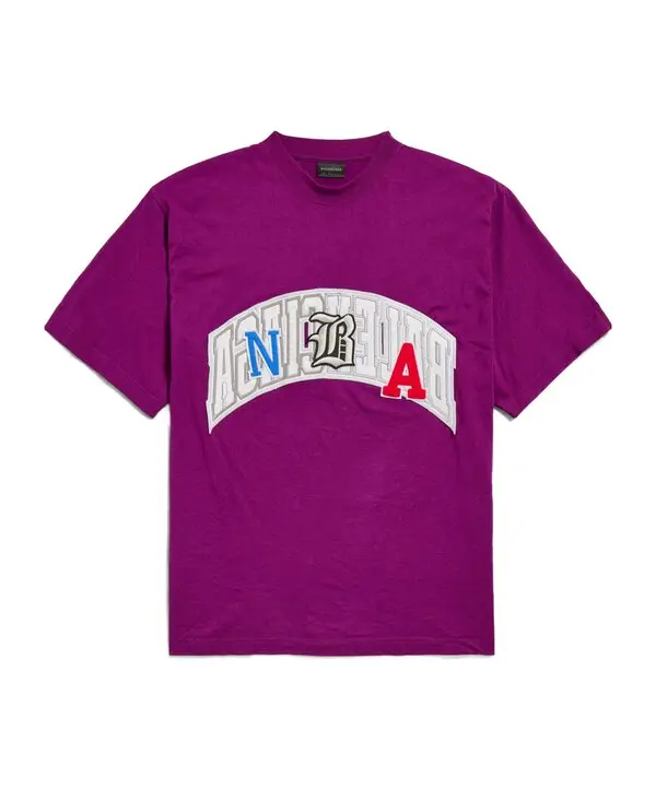 Balenciaga Nba Collaboration Oversized T-shirt