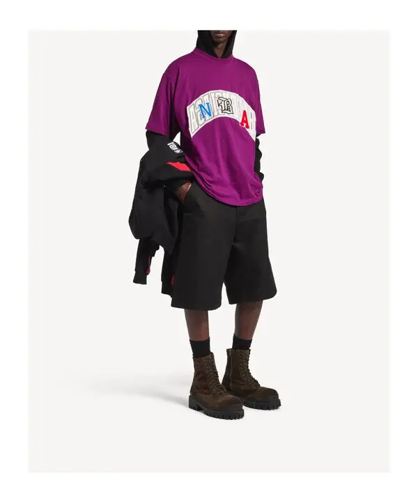 Balenciaga Nba Collaboration Oversized T-shirt
