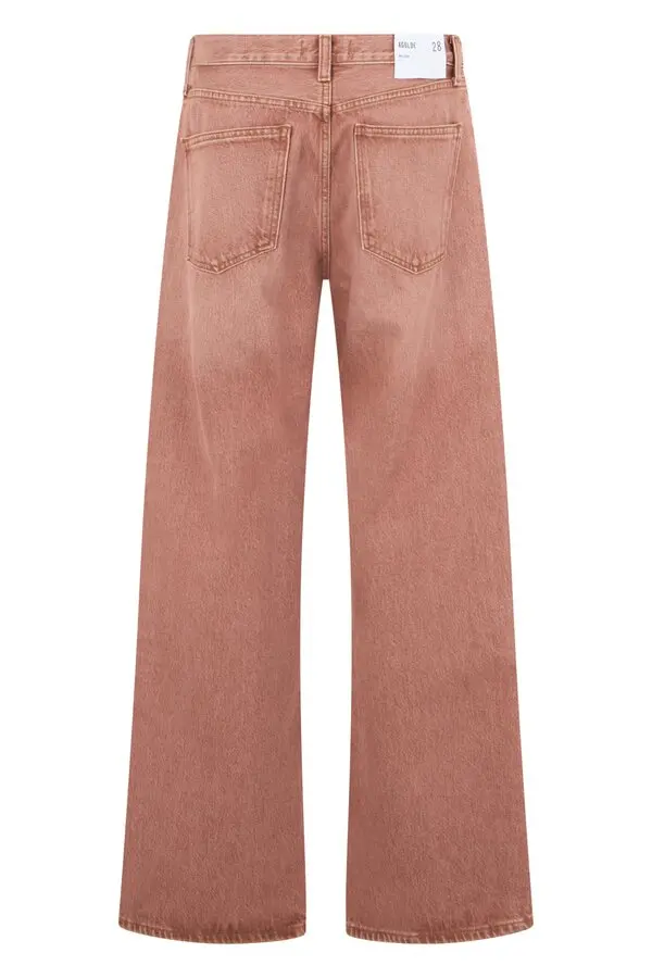 AGOLDE Mid-rise Wide-leg Jeans