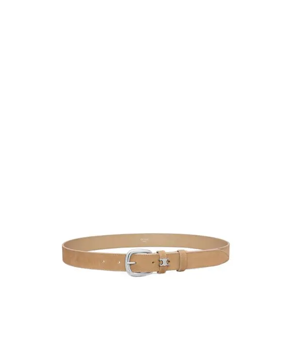 Celine Vivienne Belt 25 In Grained Nubuck Calfskin