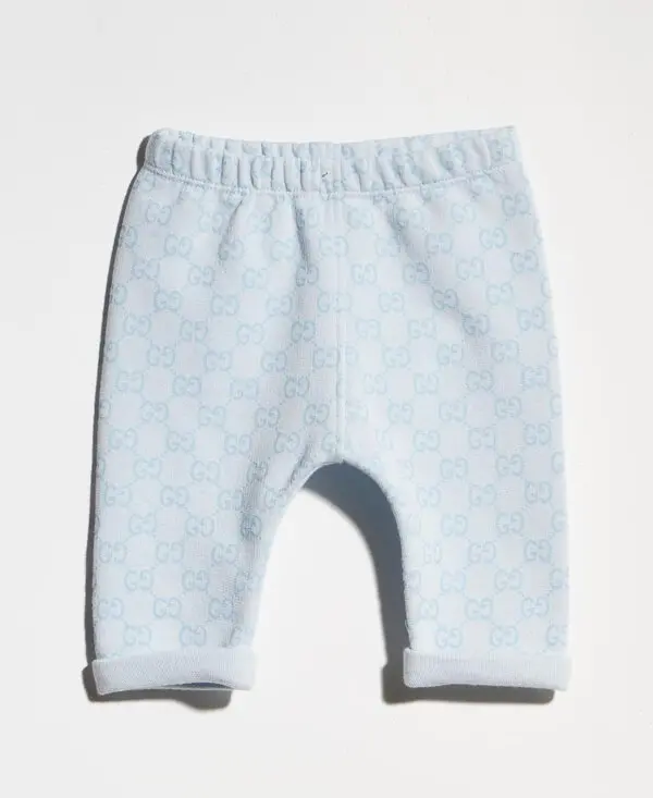Gucci Baby Printed Cotton Pants