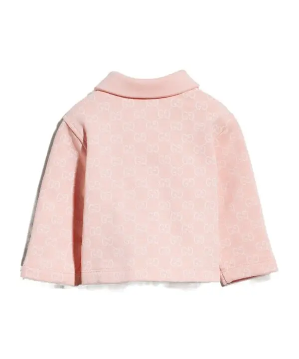 Gucci Baby Printed Cotton Cardigan