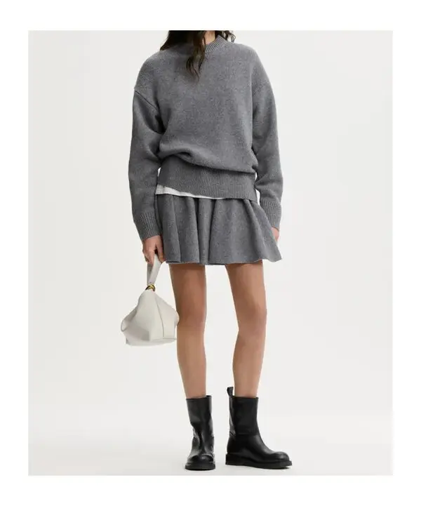 BY MALENE BIRGER Sherry Knitted Mini Skirt
