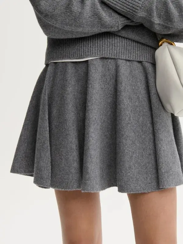 BY MALENE BIRGER Sherry Knitted Mini Skirt