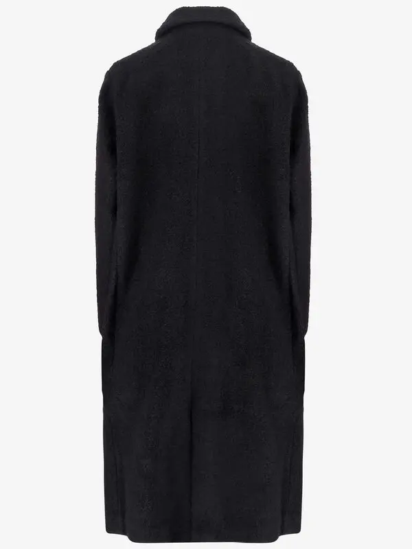 BY MALENE BIRGER Textured Long Button Coat
