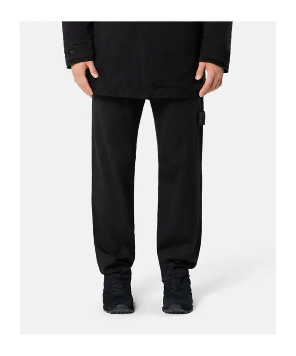 Stone Island Regular-fit Chino Trousers With Pockets