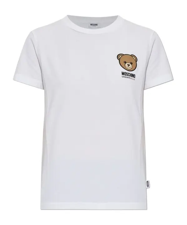 Moschino Bear-printed Short Sleeved T-shirt