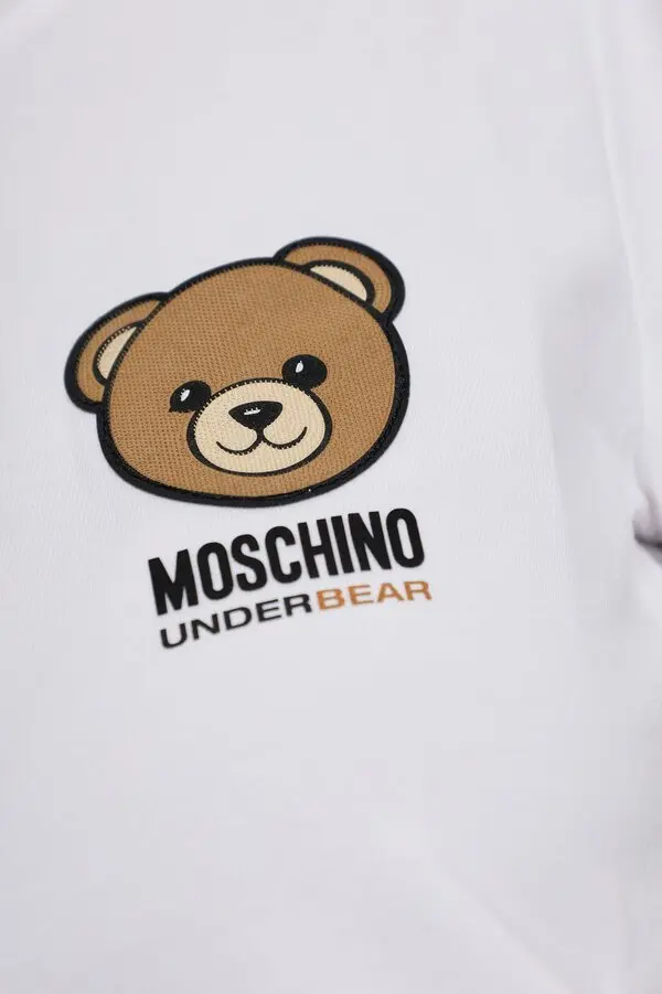 Moschino Bear-printed Short Sleeved T-shirt