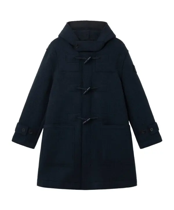 Stone Island Loose-fit Duffle Coat With Toggle Buttons